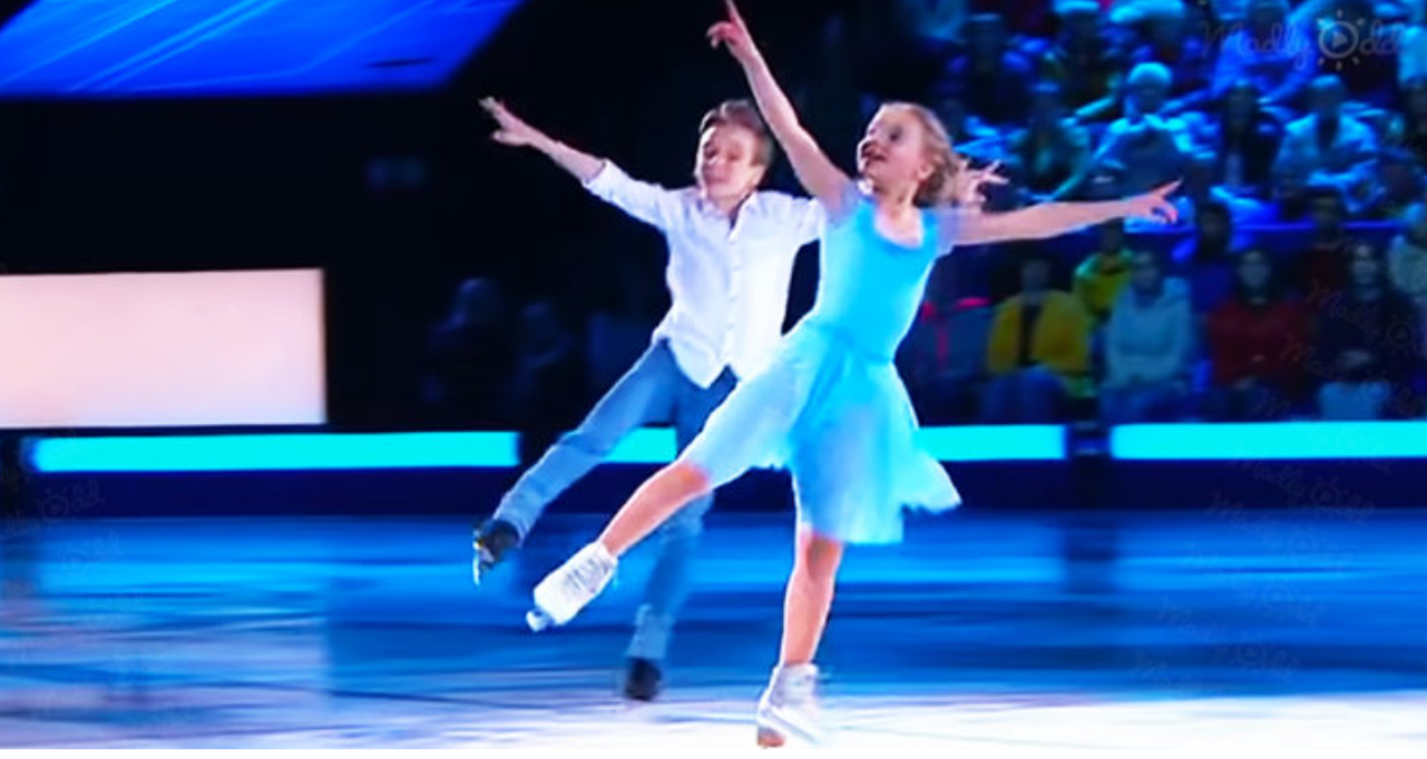 2 talented kids gracefully ice skate to Leonard Cohen’s ‘Hallelujah ...